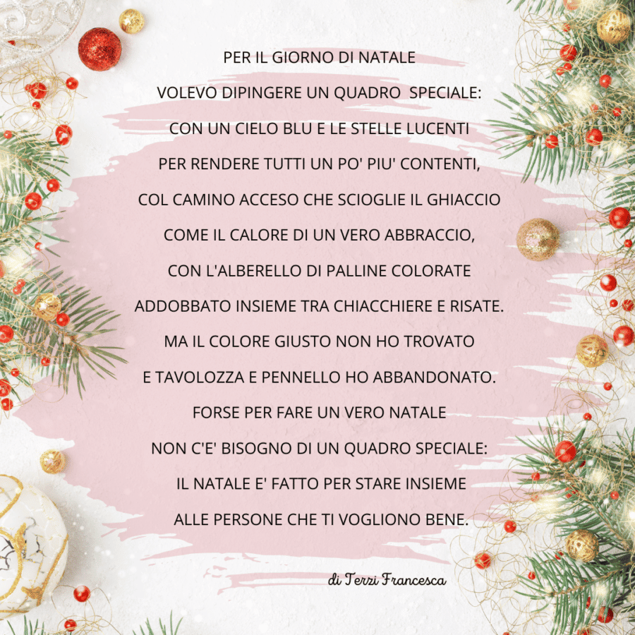 POESIA DI NATALE - Innovazione Infanzia